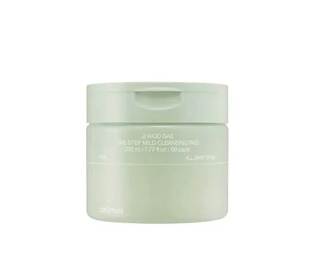 Очищающие пэды для снятия макияжа Celimax Ji Woo Gae One Step Mild Cleansing Pad (230 мл/60 шт)