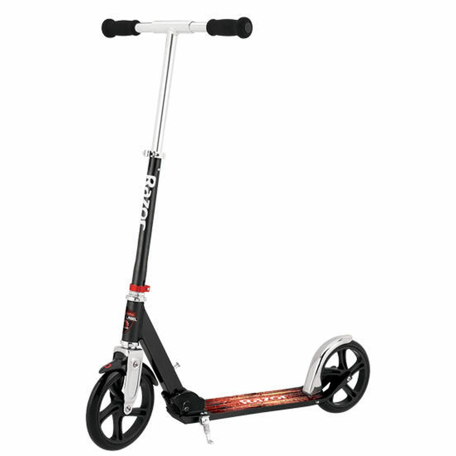 DECATHLON самокат razor a5 lux, черный, 100 кг