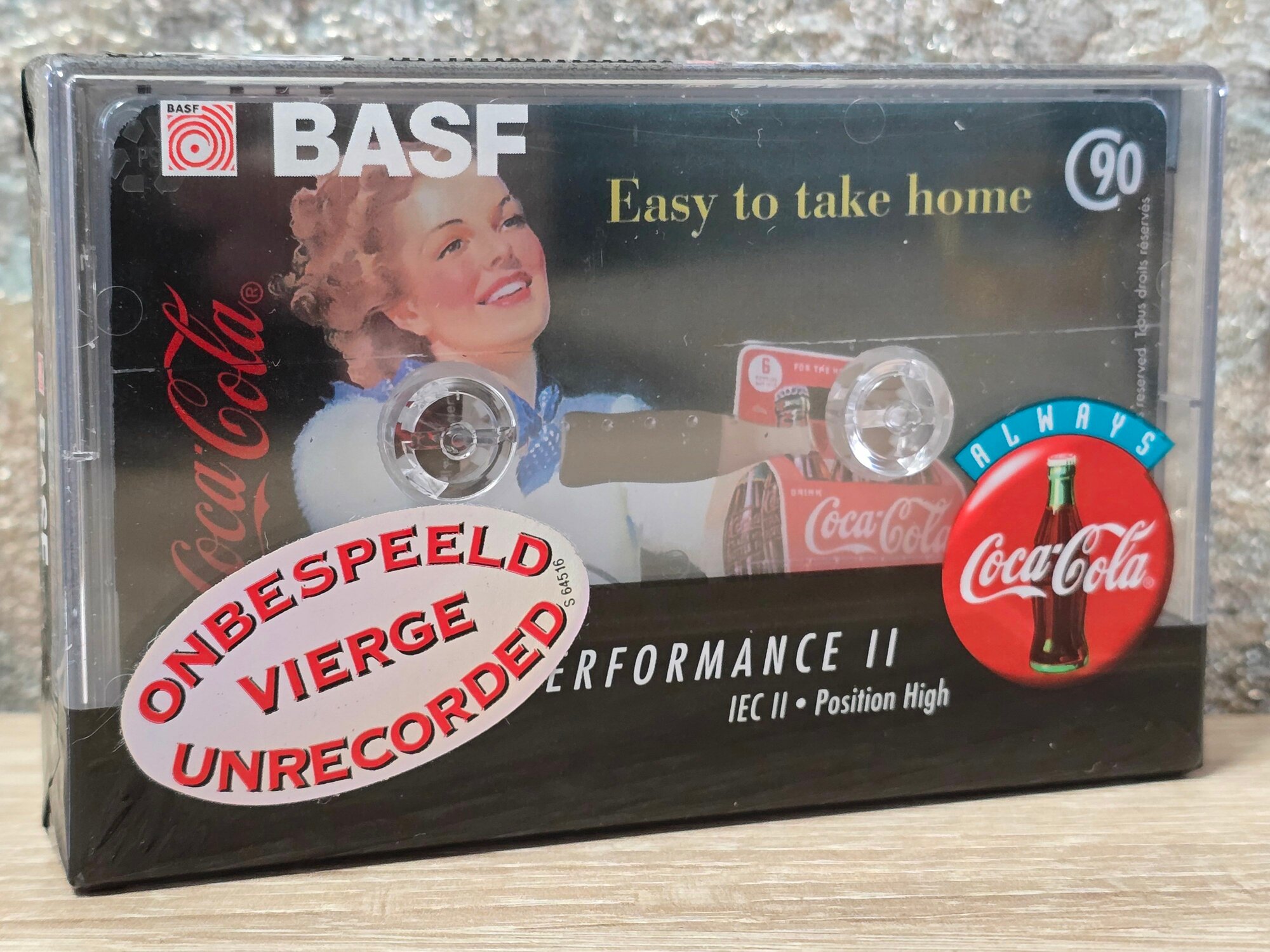 Аудиокассета BASF Coca-Cola -2 — фото 1