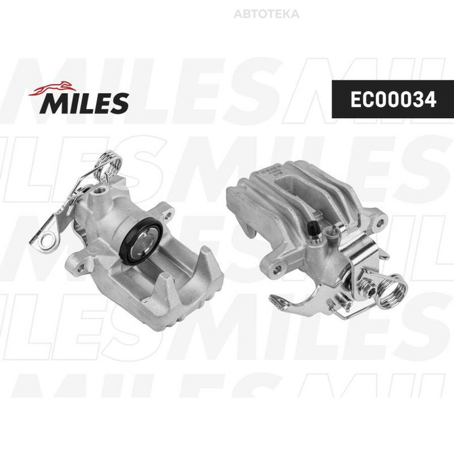 Суппорт тормозной AUDI A4/A6/VW PASSAT/SKODA SUPERB 1.6-3.7 95-05 зад. прав. MILES EC00034