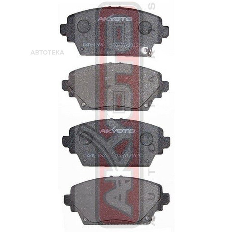 Колодки тормозные дисковые передние AKYOTO AKD1268