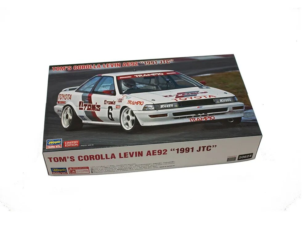 20624 Автомобиль Tom s Corolla Levin AE92 1991 JTC (1:24)