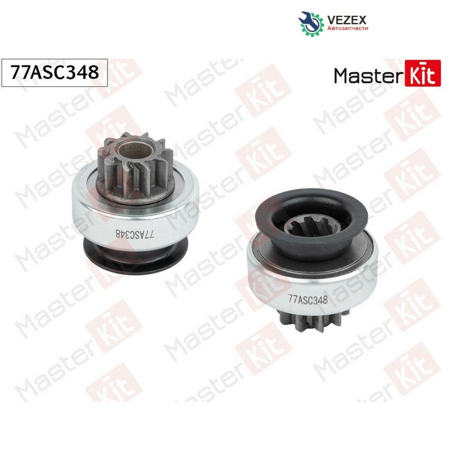 MASTERKIT 77ASC348 Бендикс стартера MITSUBISHI ASX, LANCER 77ASC348