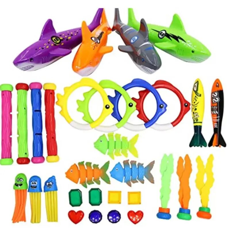 Детские плавающие игрушки в бассейн, 31pcs style82