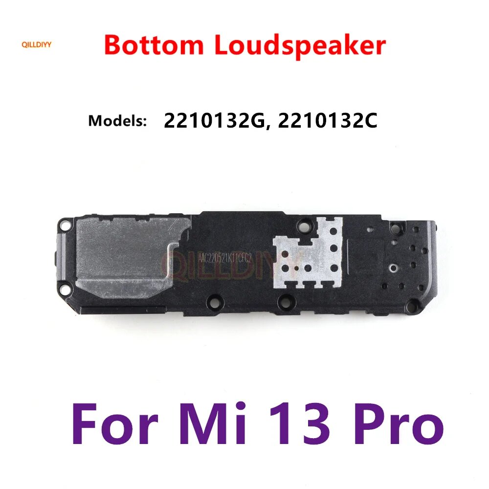 Нижний динамик для Xiaomi 13 Pro, модуль звукового сигнала, зуммер, звонок, звуковая плата, запасные части для mi 13pro
