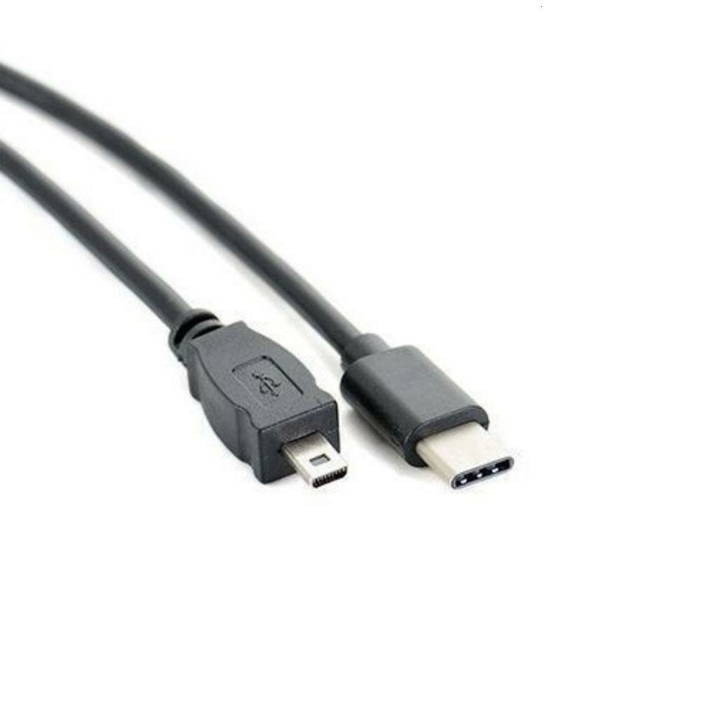 Кабель OTG USB-C – Mini USB 8Pin, 30 см