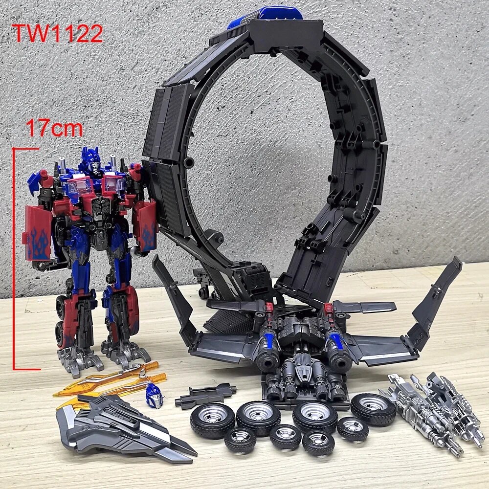 Трансформер Optimus Prime TW1122, 17см, темно-синий