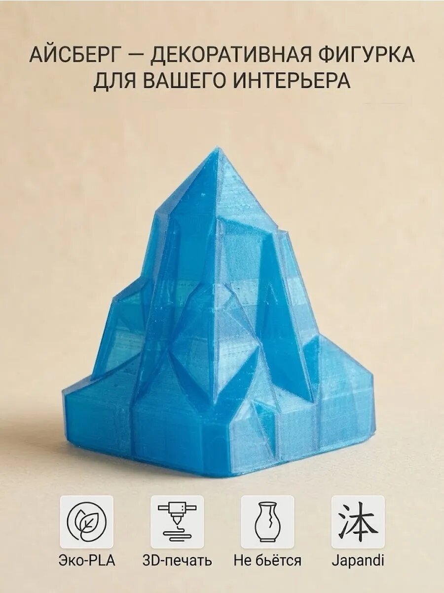 Статуэтка для интерьера Айсберг декор фигурка на полку