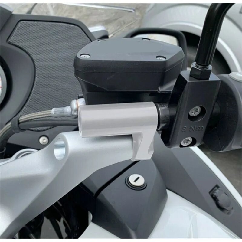 Регулируемый комплект подъема руля для мотоцикла BMW R1200RT R1200 RT R1250RT R1250 RT 2014-2021, серебристый, черный, алюминиевый A2