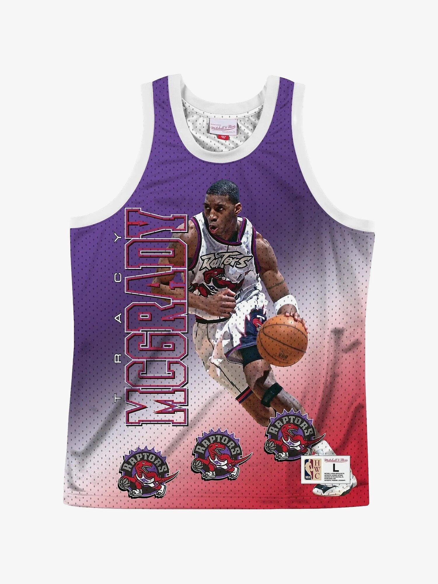 Жилет Mitchell & Ness NBA Toronto Raptors Tracy McGrady Behind The Back