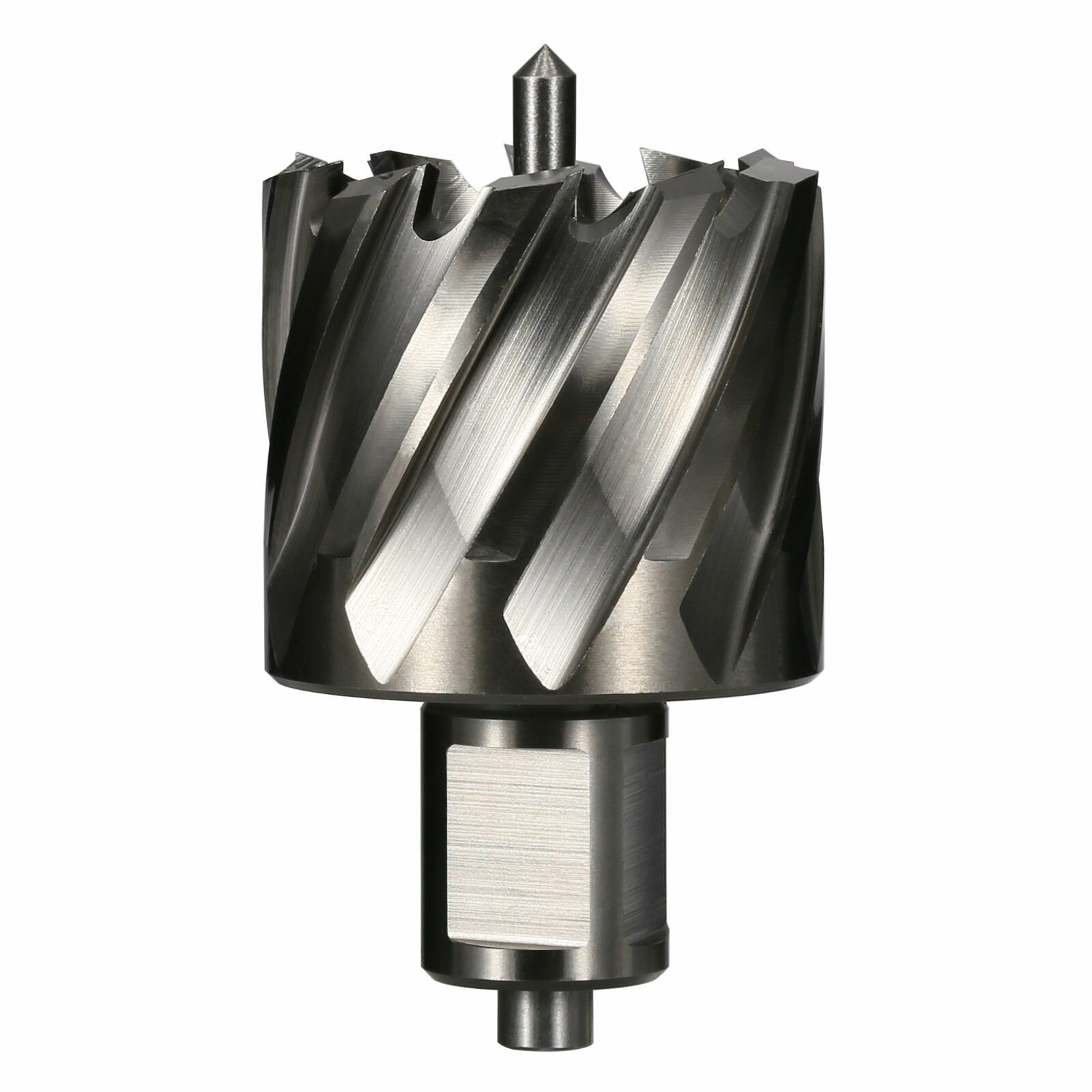 Сверло корончатое по металлу 43X30mm HSS Weldon 19mm из быстрорежущей стали / Кольцевая фреза по металлу