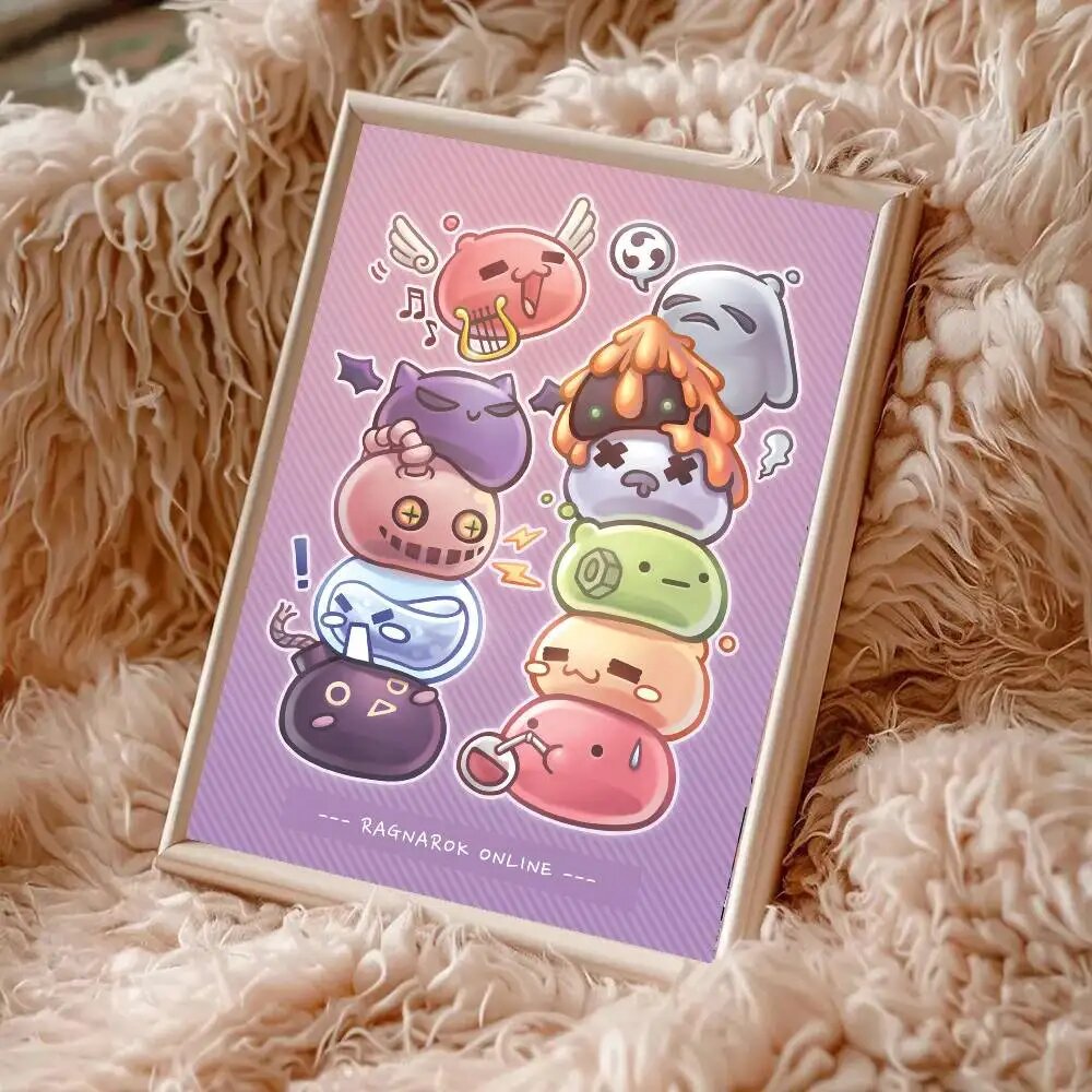 Наклейка S-Slime Rancher для стены 30x40cm No Frame, z6