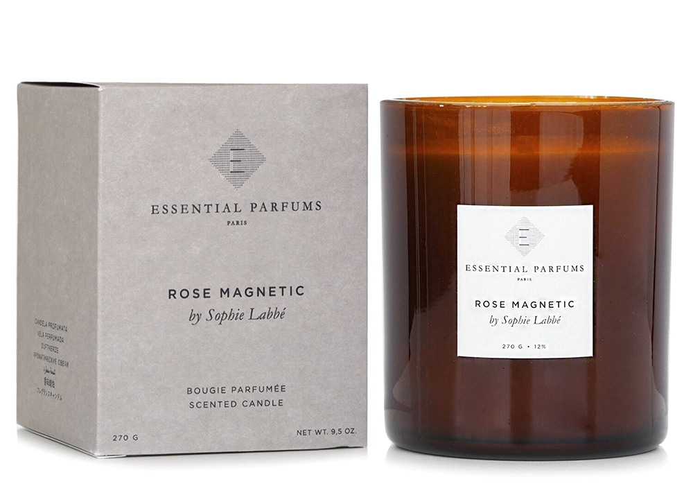 Свеча Rose Magnetic 270 гр от Essential Parfums - Эссенциал Парфюмс Роза Магнетик для дома