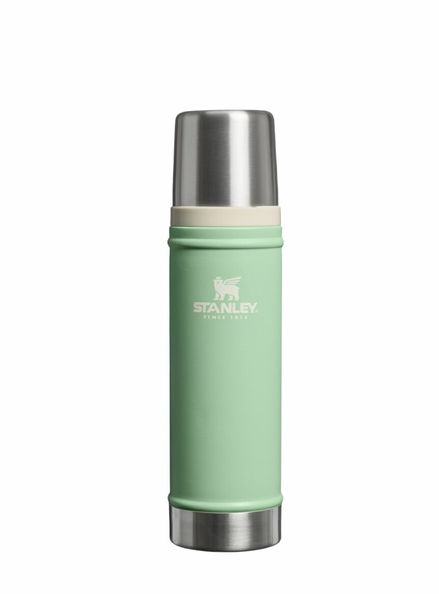 Термос Stanley Classic Legendary Bottle 0.59L без ручки, светло-зеленый 10-11345-041