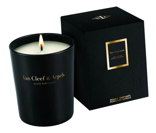 Ароматическая свеча для помещений Van Cleef and Arpels Rose Rouge 140 гр - Ван Клиф Энд Арпелс