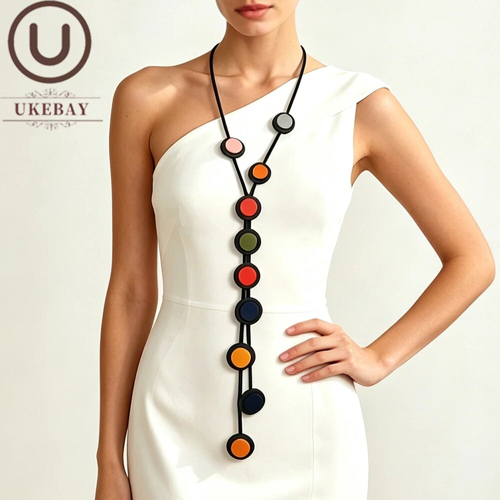 Колье ukebay, Желтый — фото 1