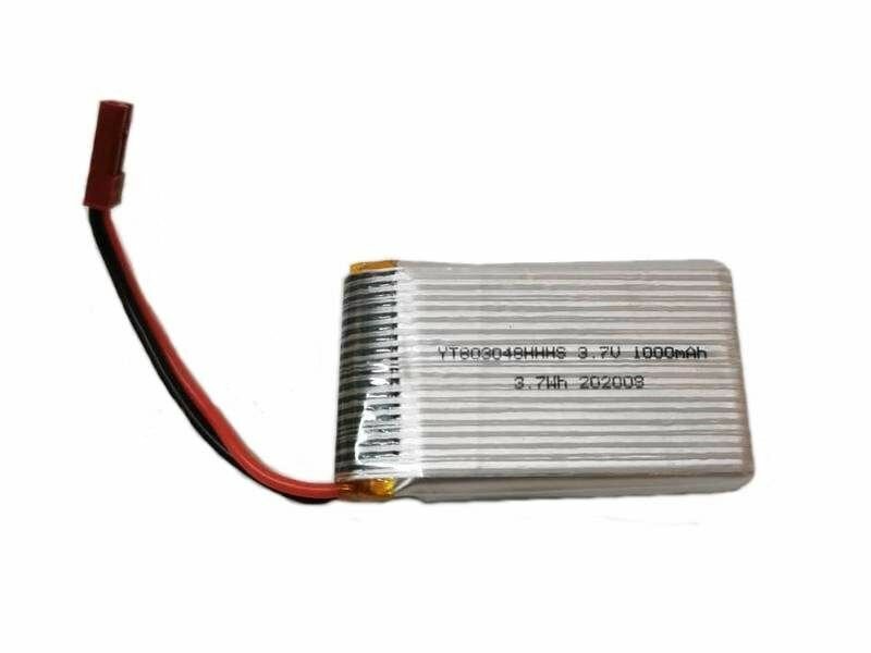 Аккумулятор Li-Po Spard 1000mAh, 3,7V, 10C, JST для радиоуправляемых самолётов.