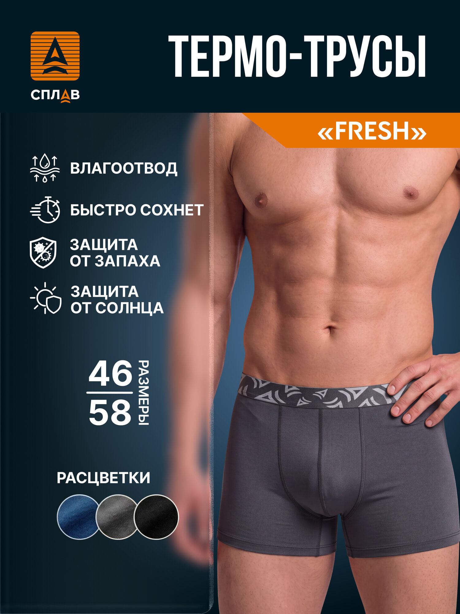 Термотрусы Fresh