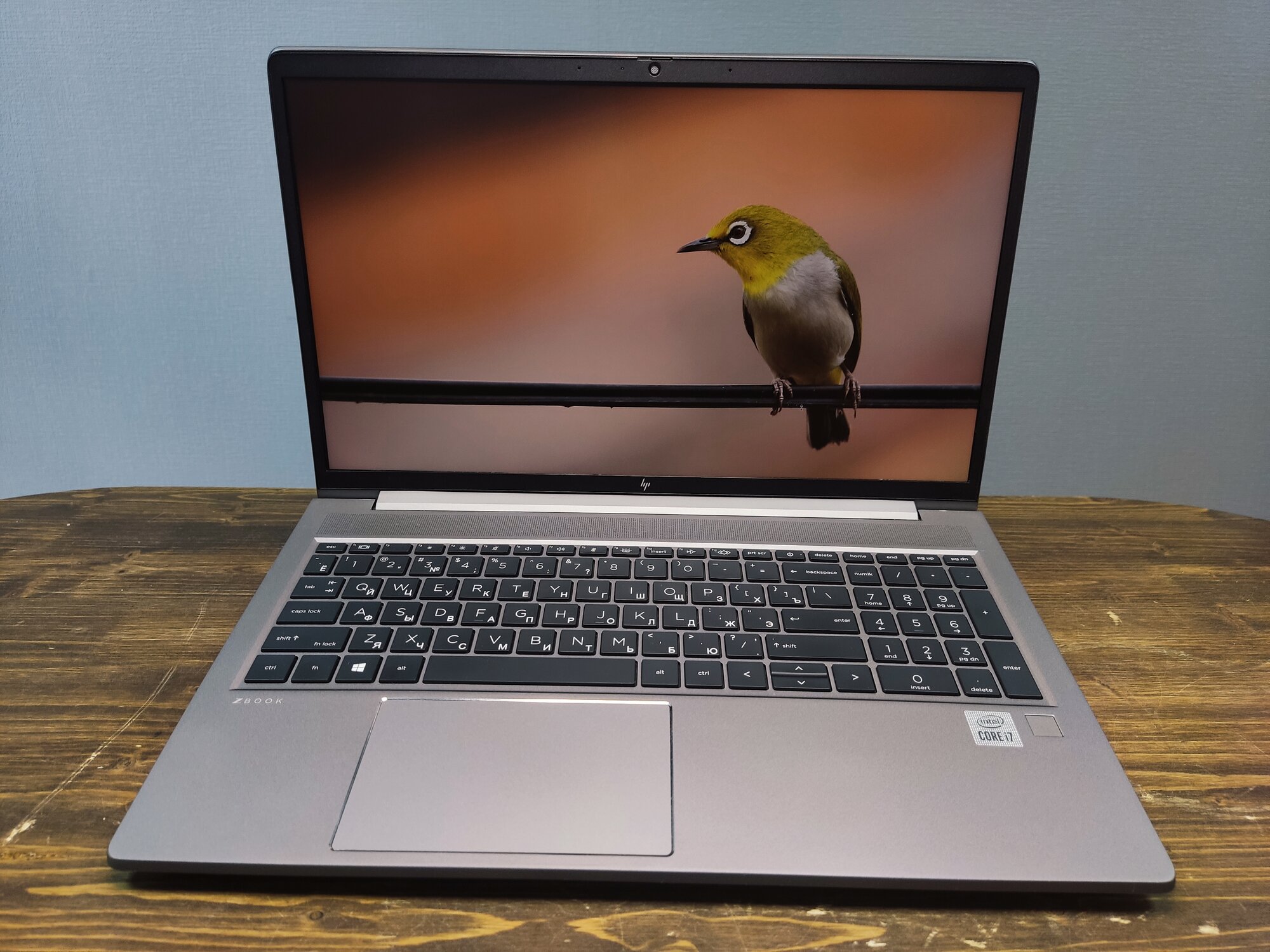 Ноутбук HP Zbook power G7 15.6", RAM 16 ГБ, SSD 256 ГБ, NVidia Quadro T1000 Max-Q, Windows Pro, серебристый, Русская раскладка