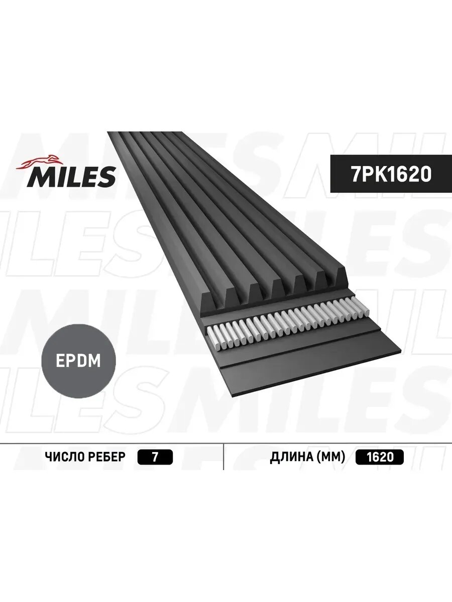 Ремень ручейковый 7PK1620