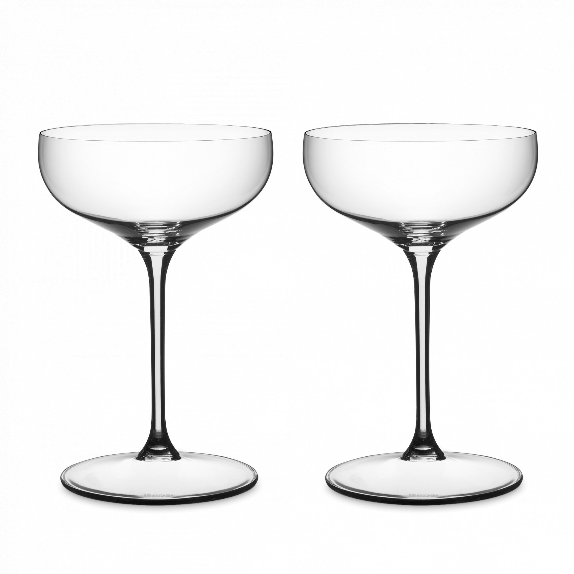 Набор из 2-х бокалов - креманок Champagne, 320 мл, 17 см, хрусталь, серия Grape Riedel, R6424/09, RIEDEL