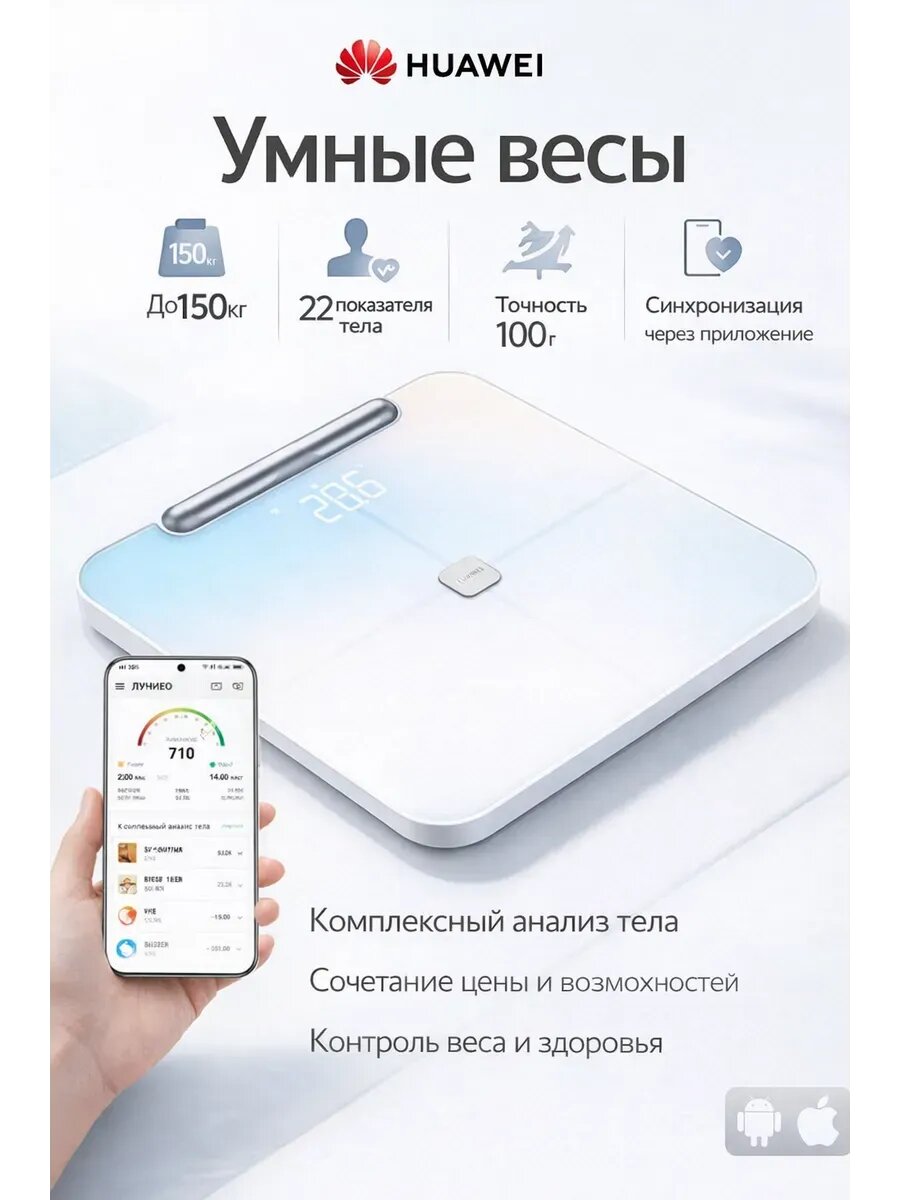 Весы для анализа тела Huawei