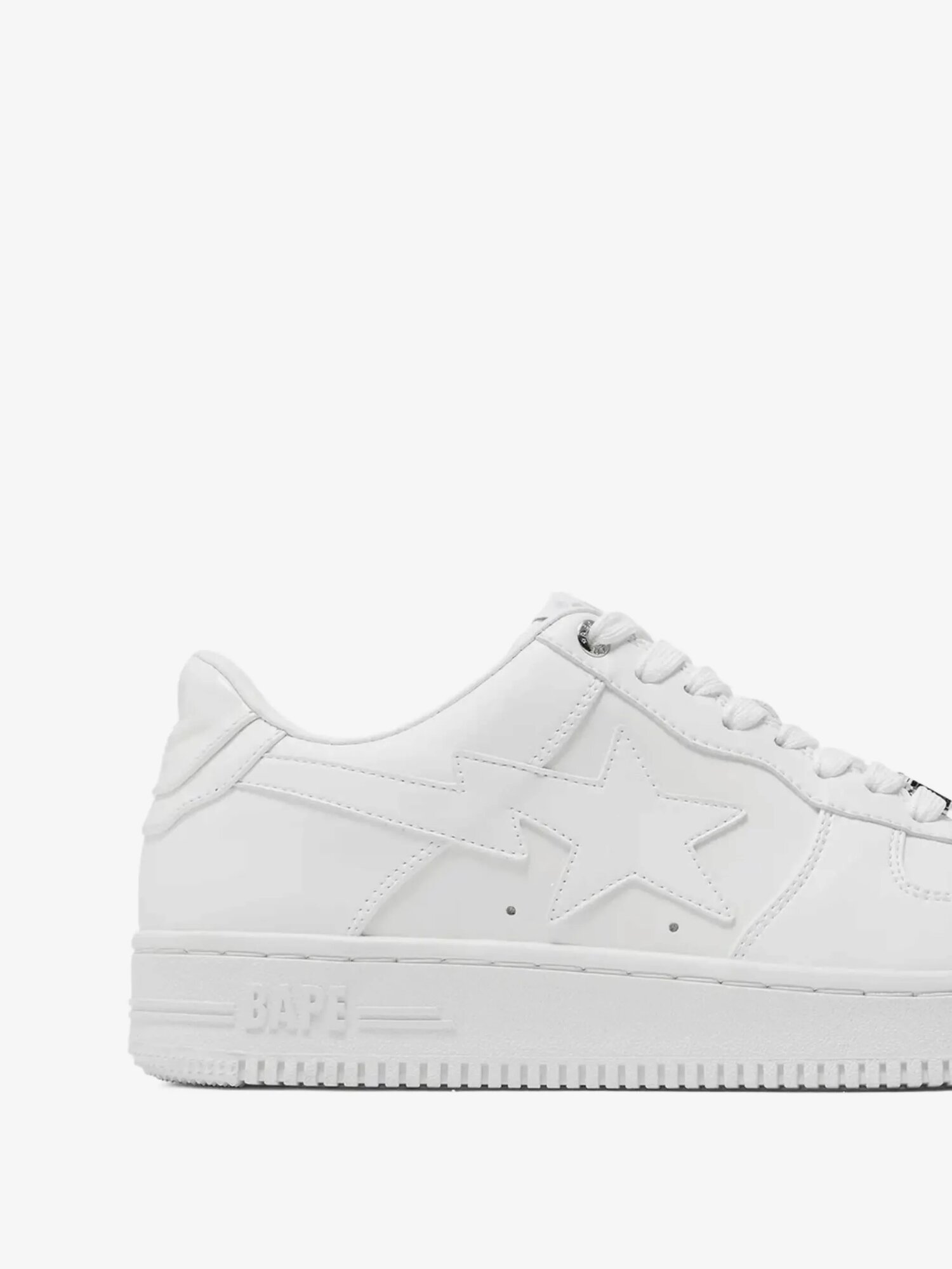 Кроссовки A BATHING APE Bape Sta Low, размер 7, белый — фото 1