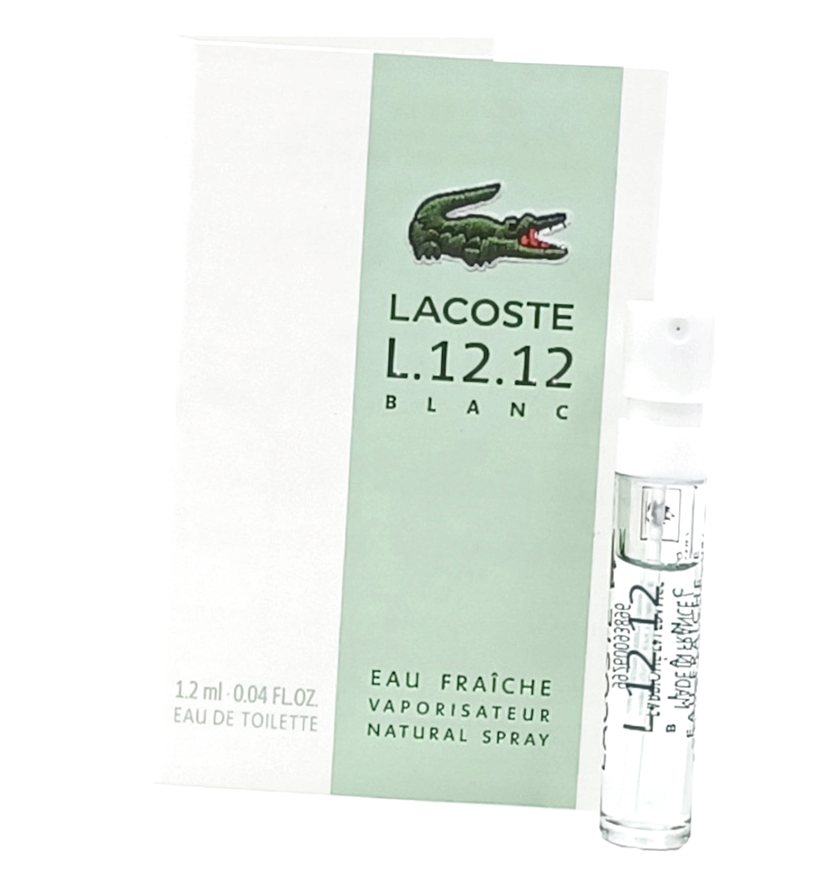 Лакост Л 12 12 Бланк О Фреш миниатюра 1.2 мл - мужской парфюм / Blanc Eau Fraiche