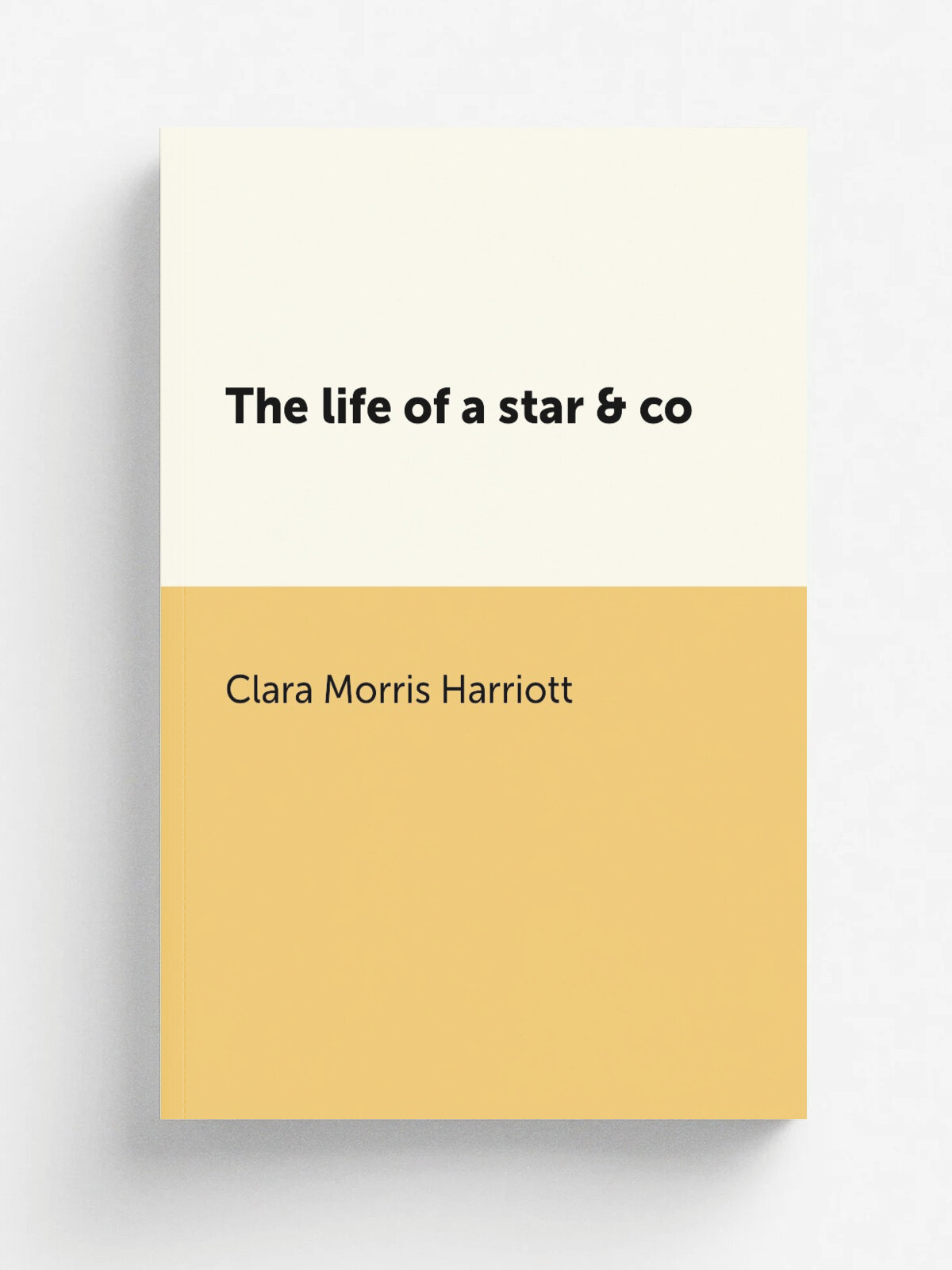 The life of a star & co