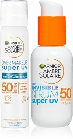 Набор уходовой косметики Garnier Ambre Solaire Super UV, 2 шт, SPF 50+
