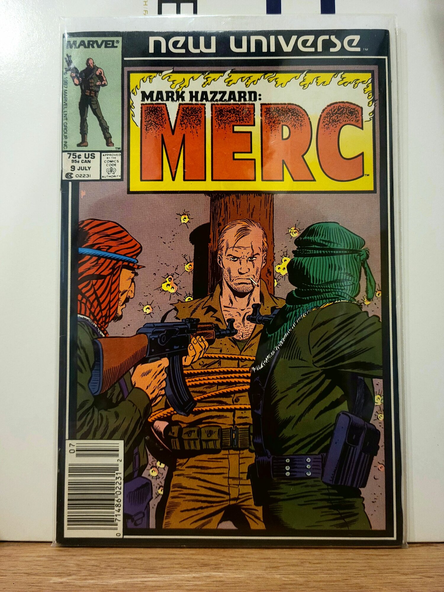 Ретро Комикс Merc #9. 1987 Год. Оригинал!