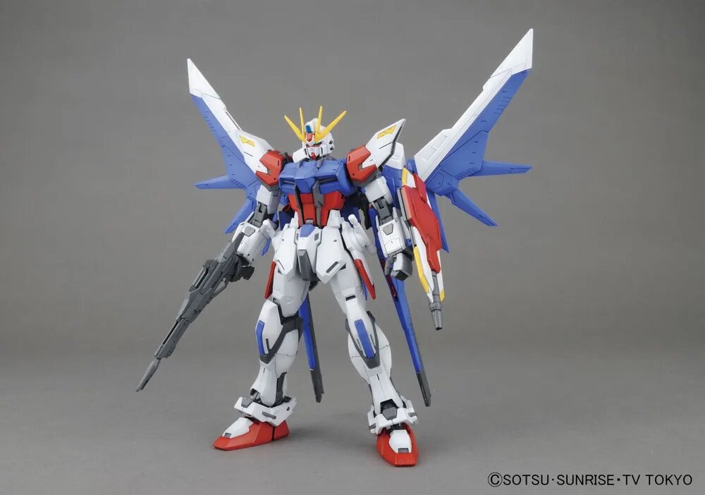 Bandai MG 1/100 Gundam Build Strike Full Package Полностью экипирован для создания штурмового оружия