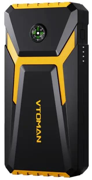 Пусковое устройство для автомобиля VTOMAN V6 Pro, 2500А, 10000 мАч