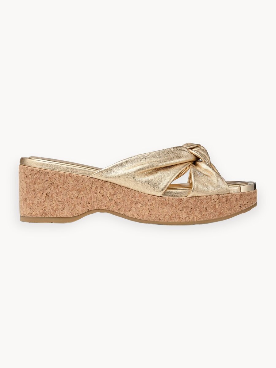 Мюли JIMMY CHOO Avenue 50, размер 41, золотистый