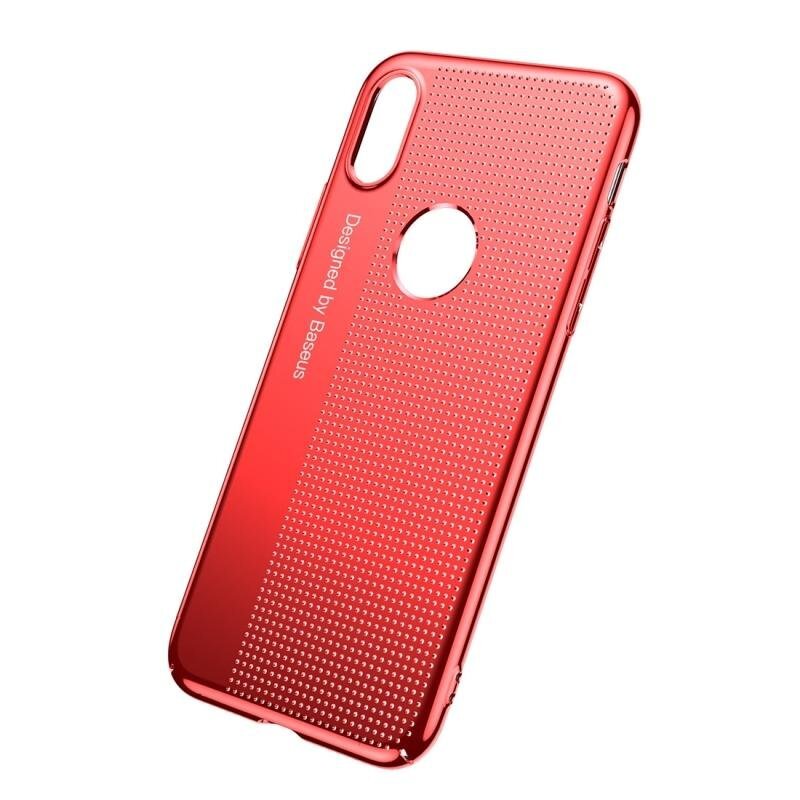 Чехол для iPhone X/XS Baseus Bright Case - Красный
