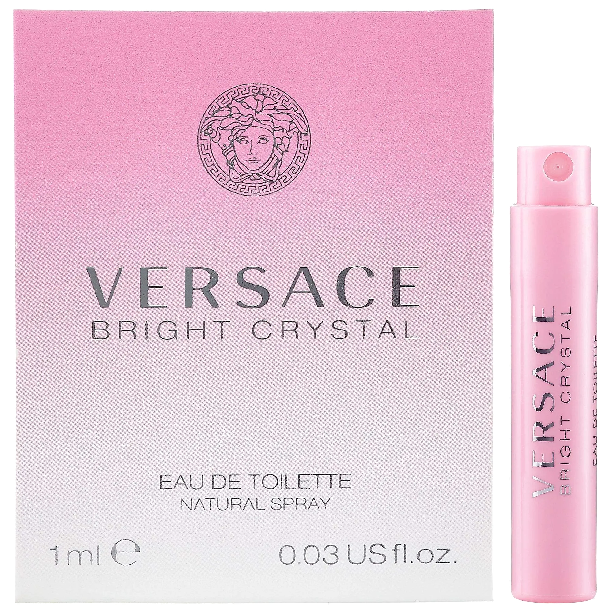 Versace Bright Crystal туалетная вода женская 1 мл сэмпл - Версаче Брайт Кристал миниатюра духов
