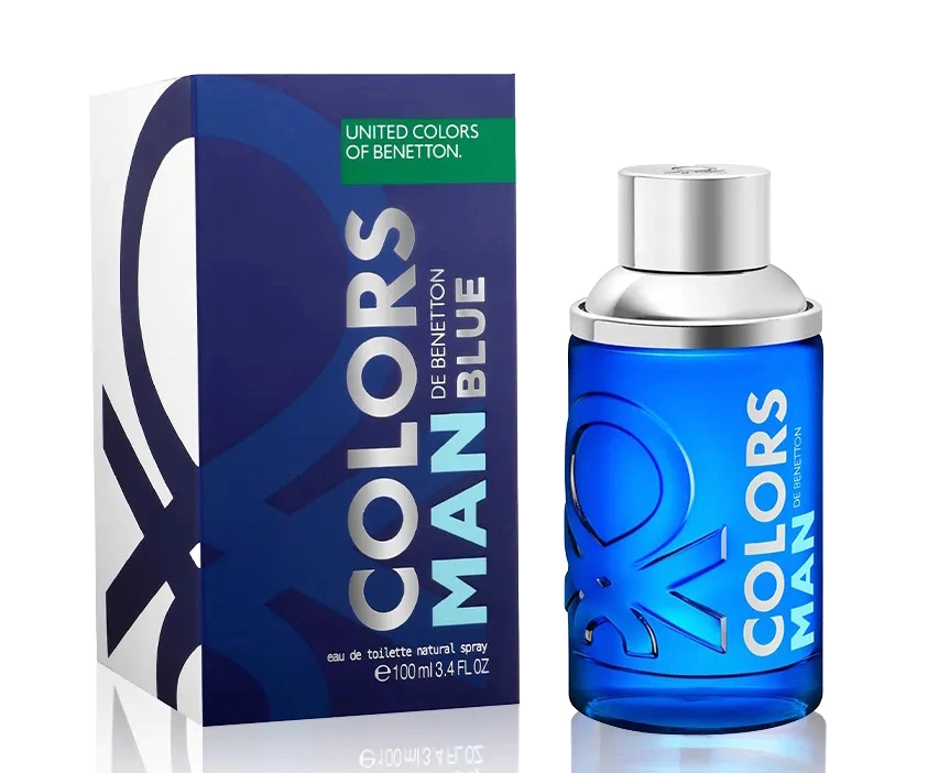 Eau De toilette Benetton Colors Man Blue 100 мл мужская / Колорс Мен Блу