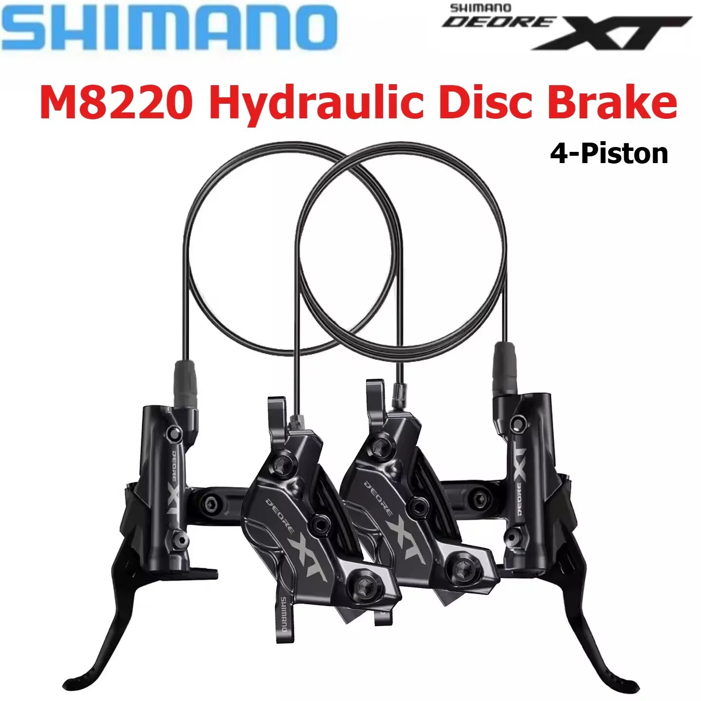 SHIMANO XT M8220 4-поршневой дисковый тормоз