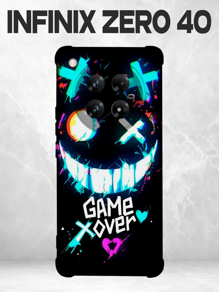 Чехол на Infinix Zero 40 game over глитч