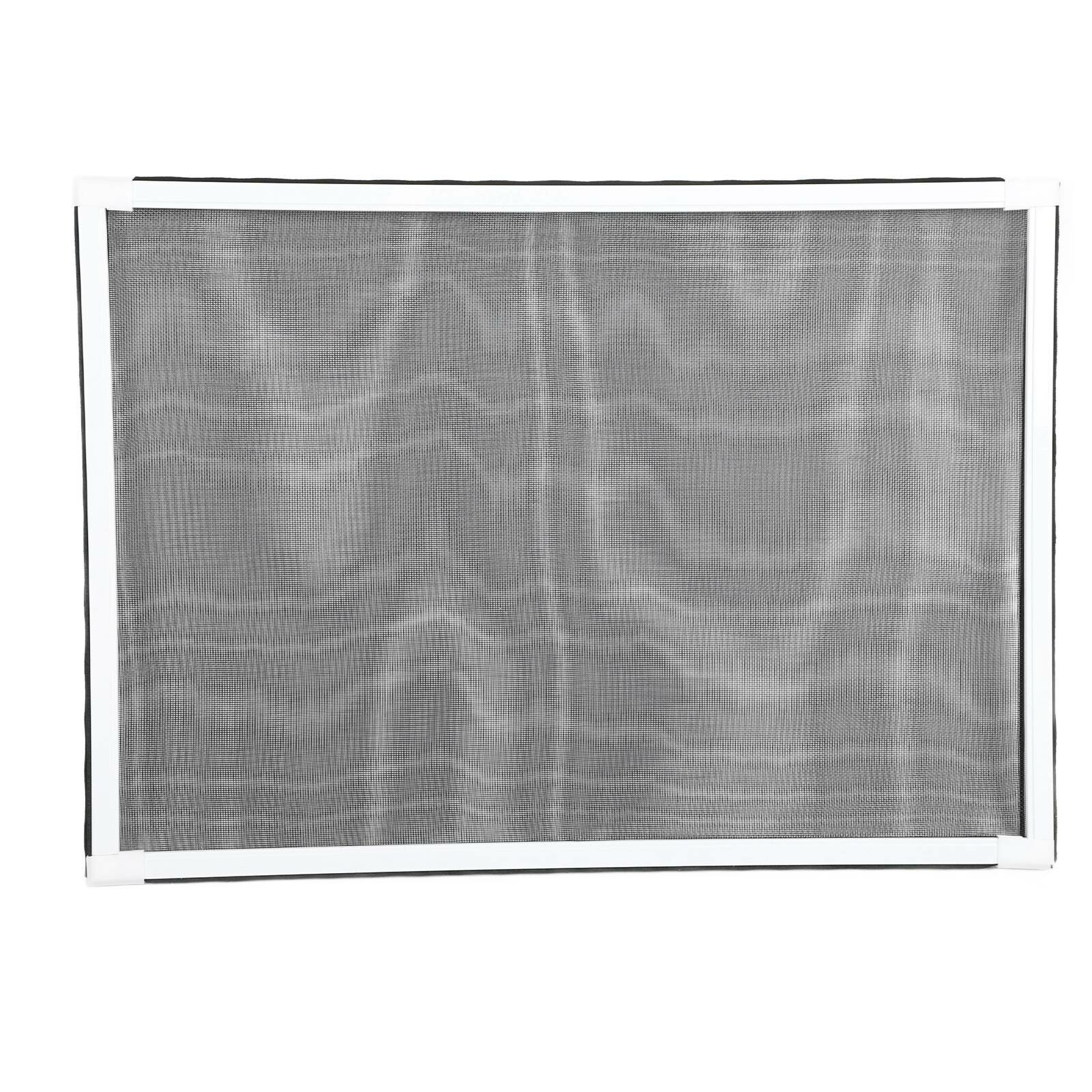 Регулируемая противомоскитная сетка на окно, алюминий, 6 шт