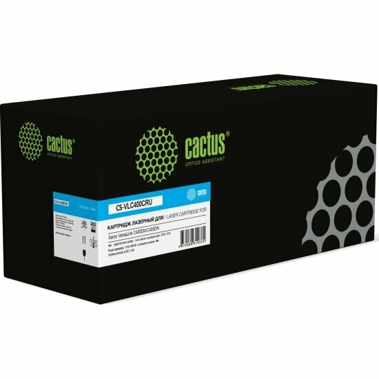 Картридж лазерный Cactus CS-VLC400CRU 106R03534 голубой (8000стр.) для Xerox VersaLink C400DN/C405DN