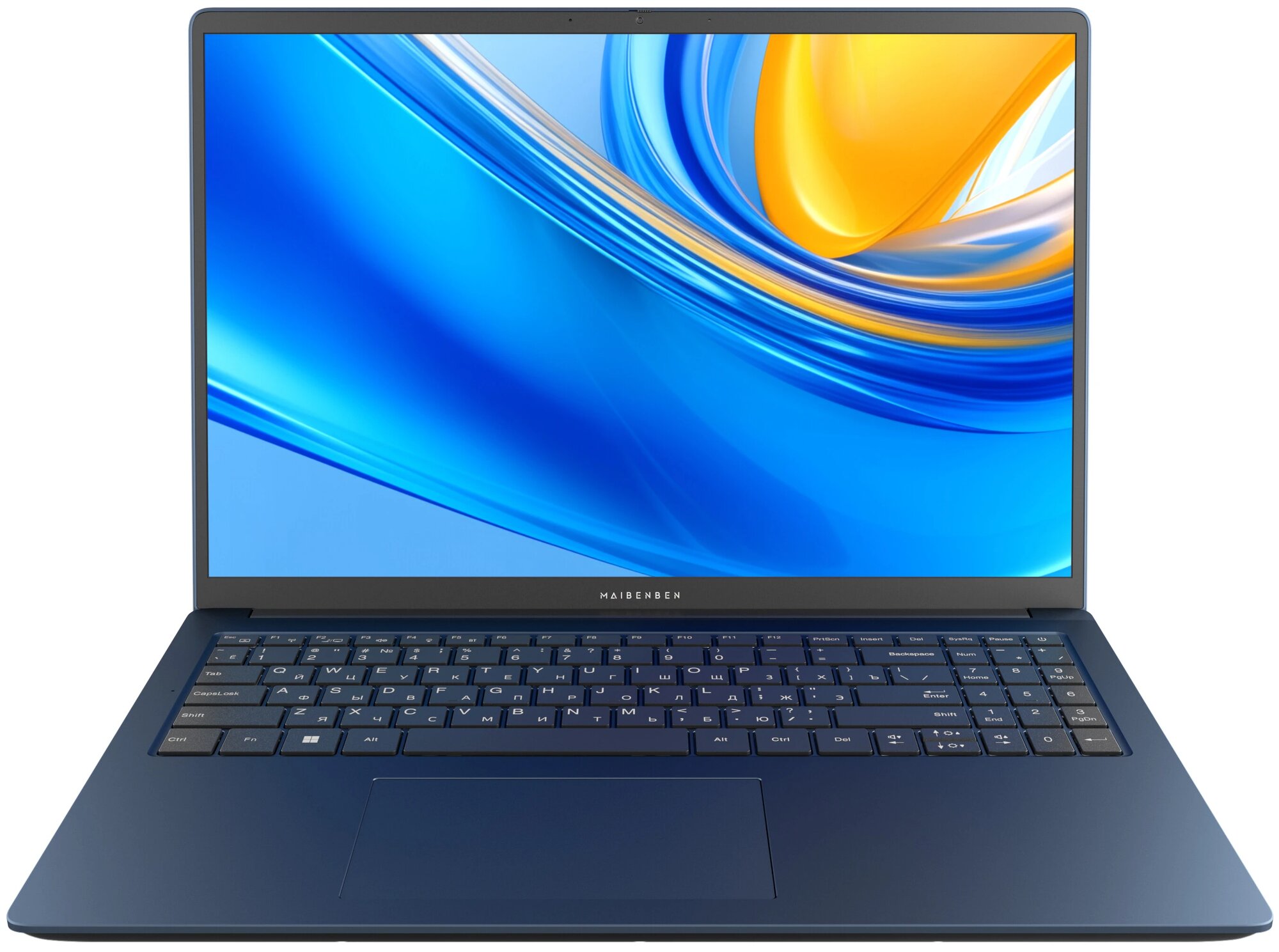 Ноутбук MAIBENBEN M647/M6471SG0LURE3/Ryzen 7-4800H/16Gb/1Tb/16 FHD+ IPS/Linux, синий