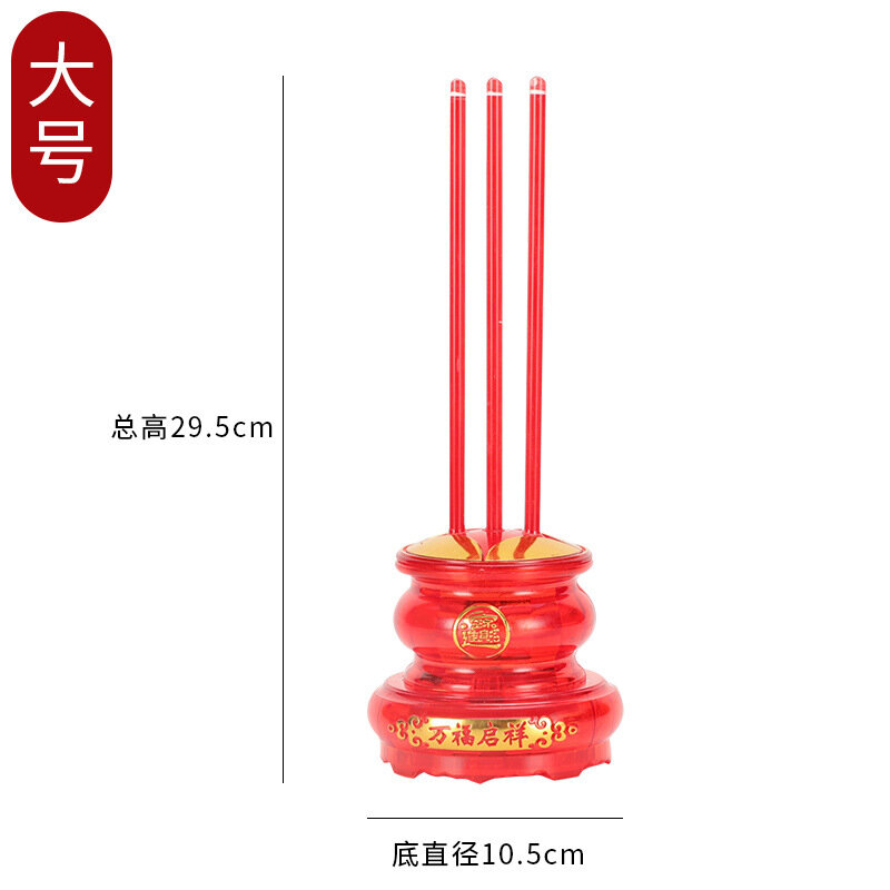 Кристаллическая электронная аромалампа-подсвечник, электрический подсвечник, длительное свечение, работа на батарейках, светодиодная имитация домашней аромалампы, аромалампа, привлекающая удачу.