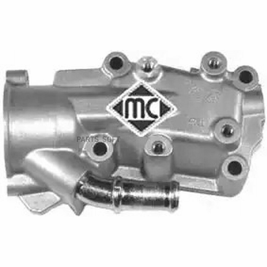 METALCAUCHO 05241 Корпус термостата CITROEN C3 I (2002-2009)/ BERLINGO I (1996-2012), PEUGEOT 206 (1998-2012)/ 307 (2001-2010)