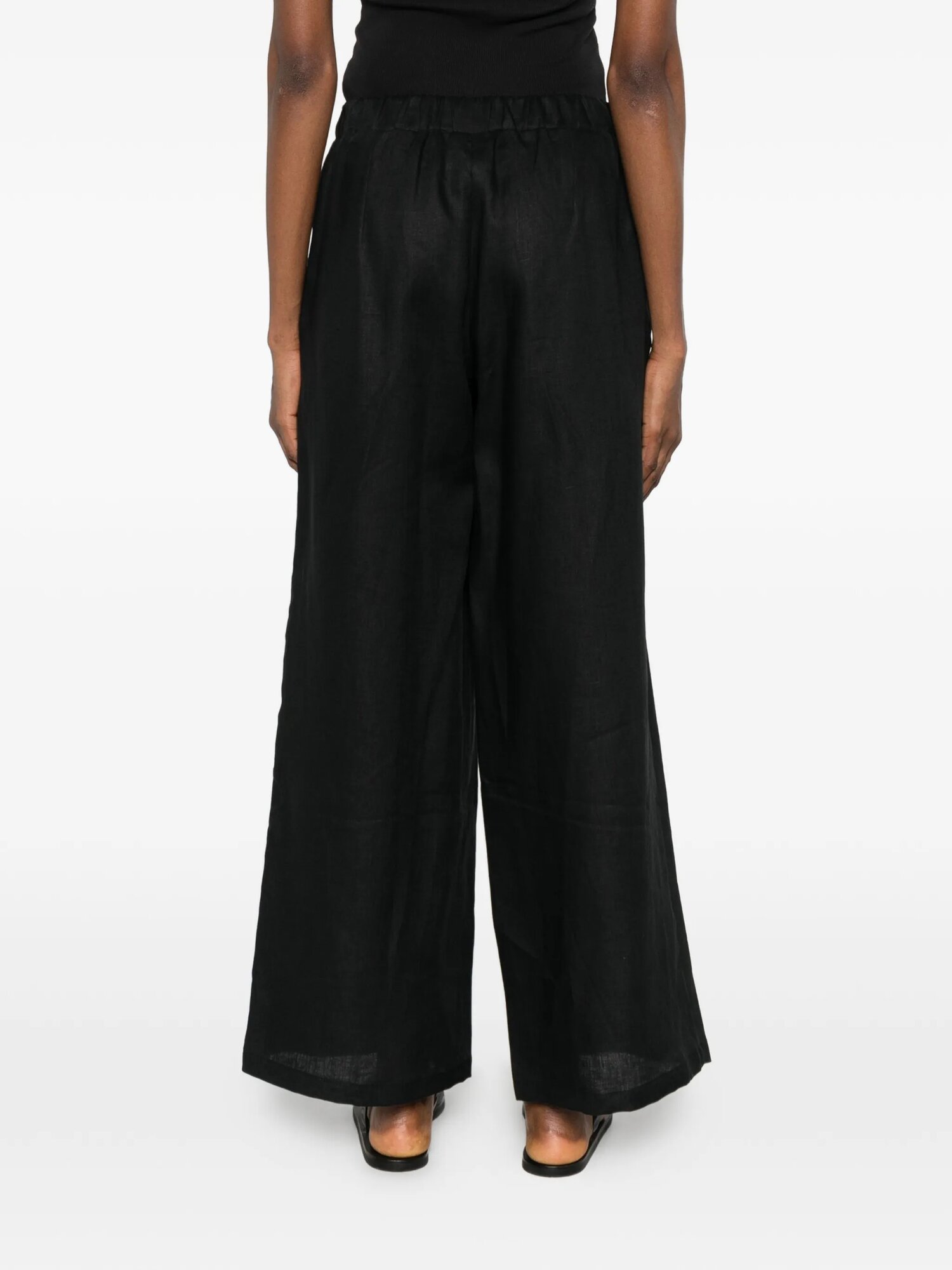 Брюки SU Wide-leg trousers, размер 40, black/black — фото 1