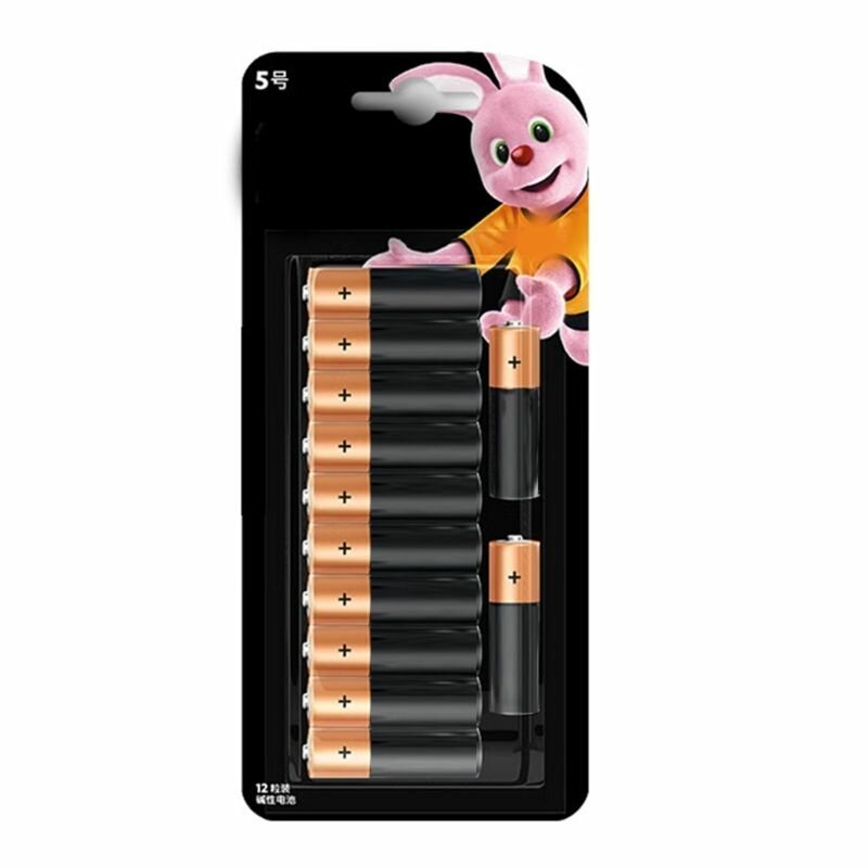 (12 шт.) Батарейки Duracell Alkaline, AA
