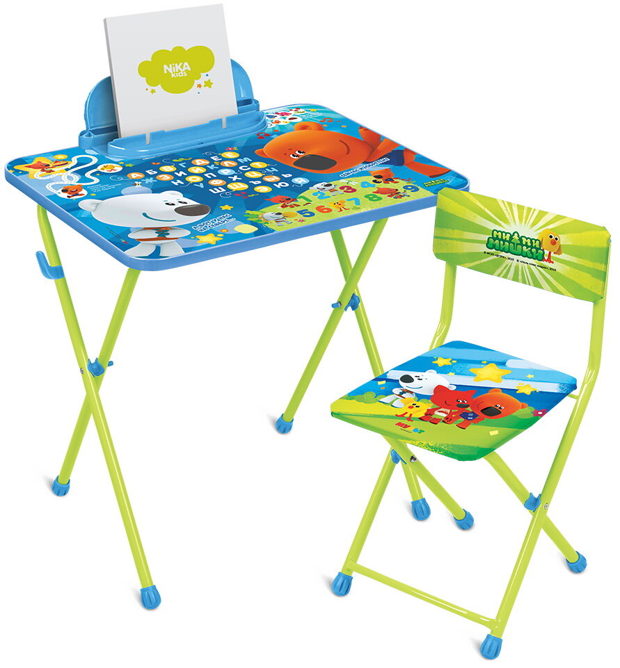 Комплект детской складной мебели Ника Ми-Ми-Мишки ММ1/1