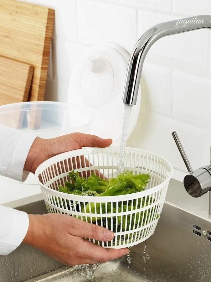 Сушилка для салата и зелени IKEA UPPFYLLD, овощной дегидратор