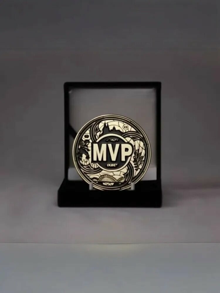 Одна медаль MVP (реплика) турнира IEM Cologne 2025 по CS, Donk MVP