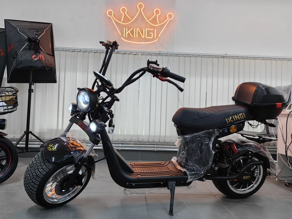 Электроскутер Ikingi M 13 pro, 4000 W / 28 Ah / 60V, цвет чёрный